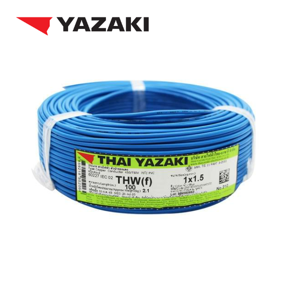 สายไฟ Yazaki 60227 IEC 02 THW (f) – Pornvisawa